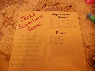 Me and Three: Superhero Board Game