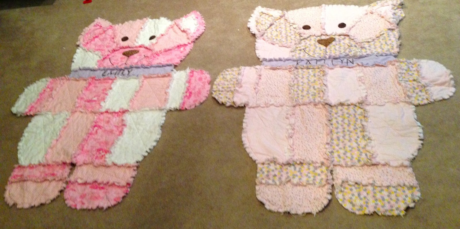 Adventures in Pinteresting: Rag Quilt Animals