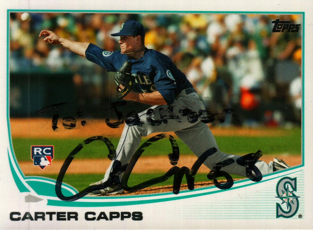 Jackson's Autographs: TTM Success Carter Capps