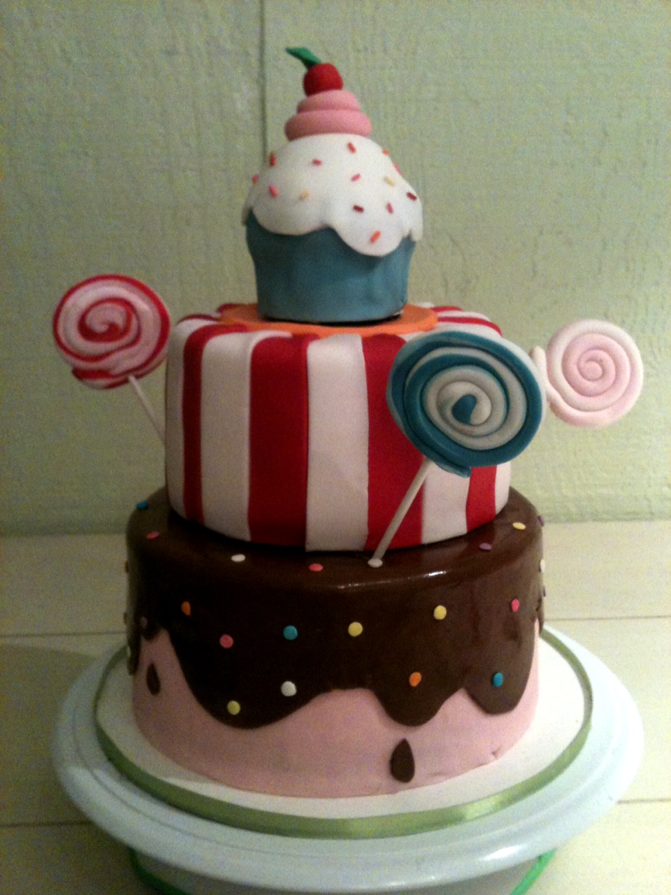 Sweet Treats by Jen: Candy Themed cake