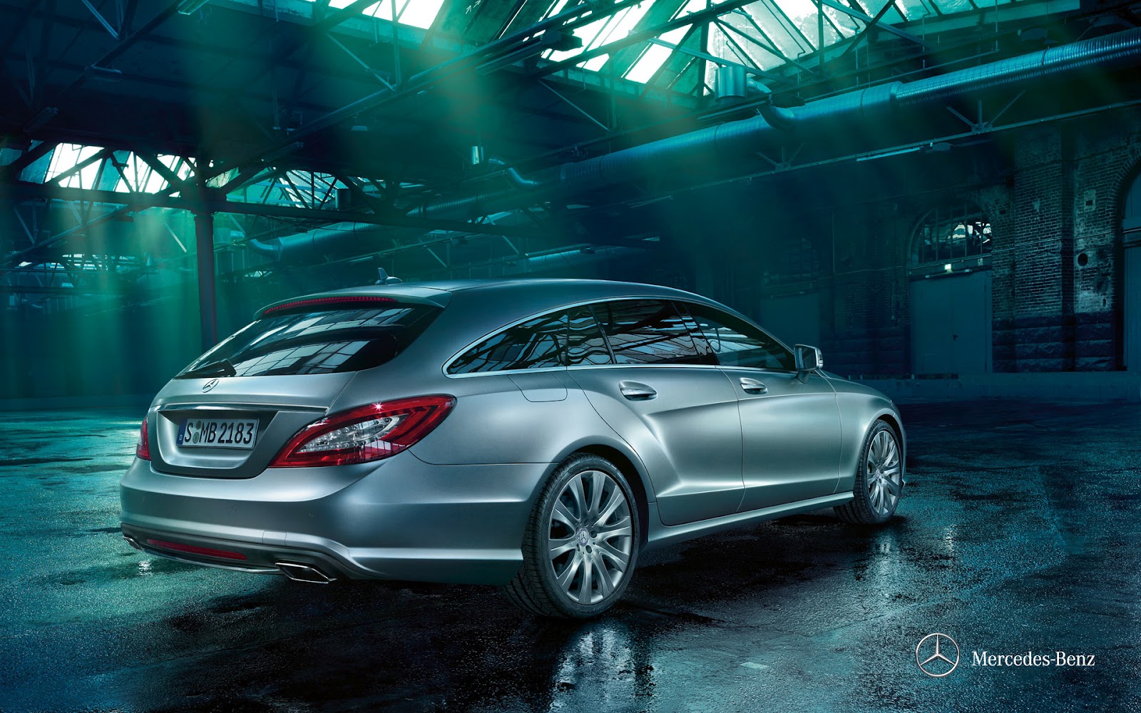 komisch: mercedes shooting break concept car wallpapers