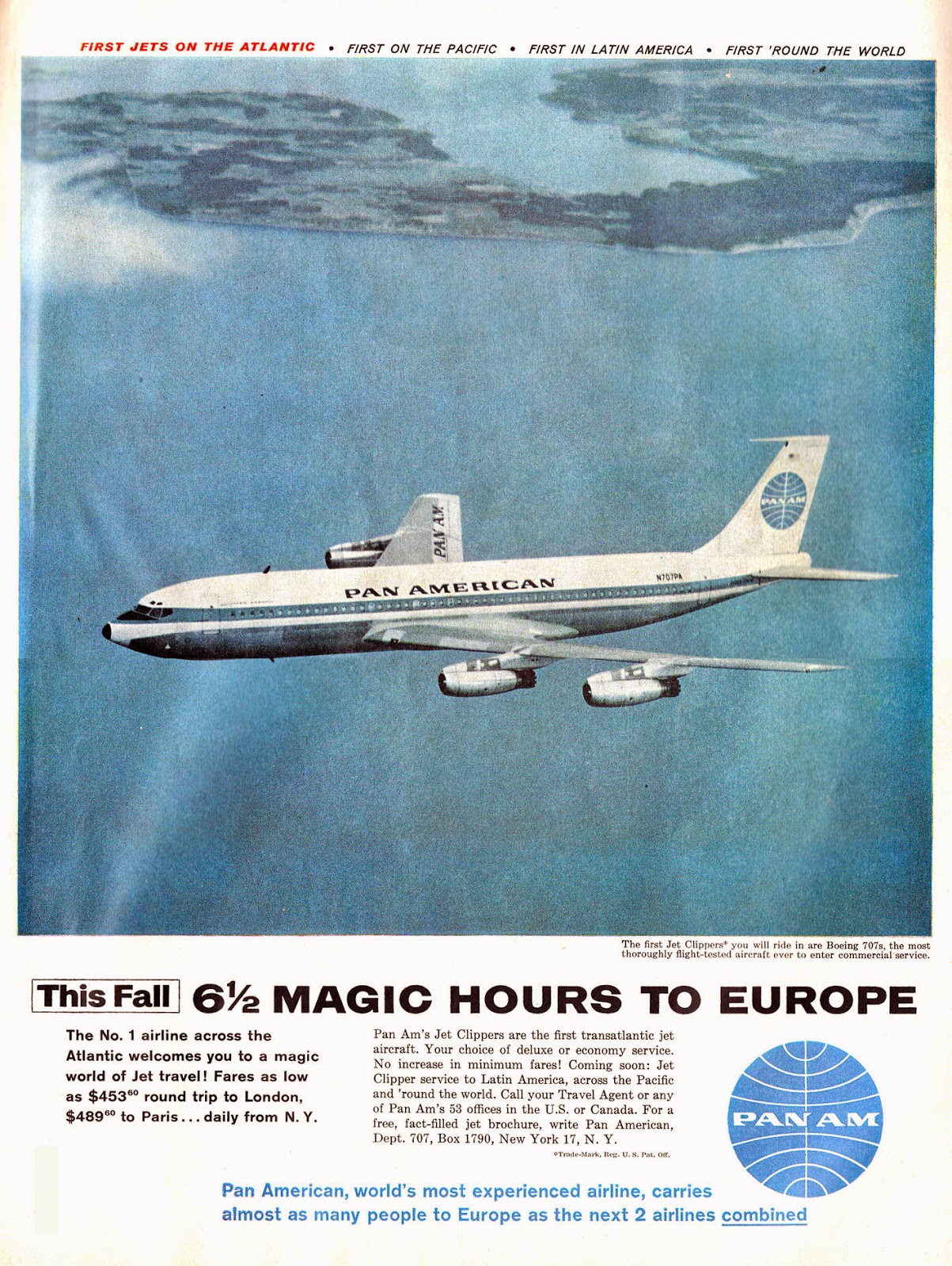 Progress is fine, but it's gone on for too long.: Pan-Am Jet Clipper, 1958