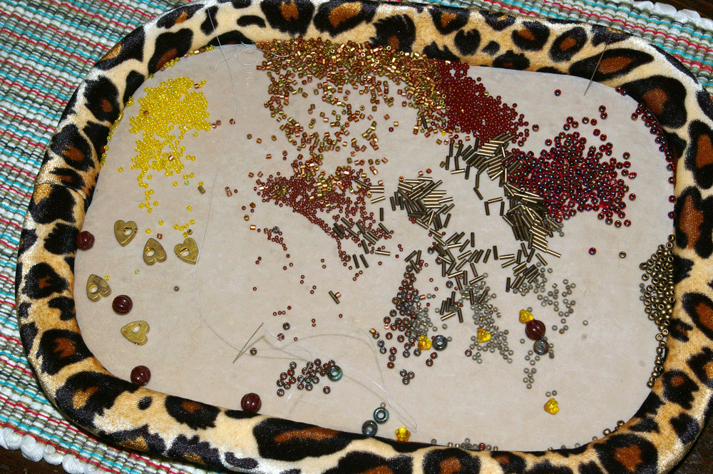The Messy Beaders' Club: The Messy Beading Tray
