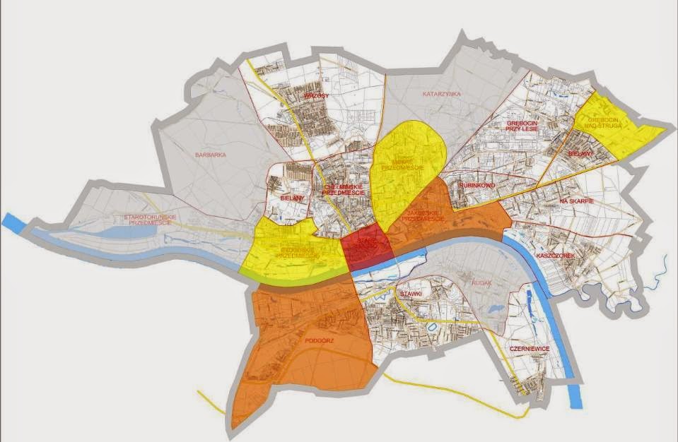 Trasa Nowomostowa: Wybory 2014: okręgi wyborcze w Toruniu