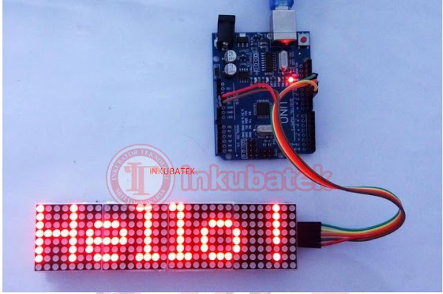 [Projek Arduino] Membuat Tulisan Pada Dot Matrix ~ ARDUINO Projek