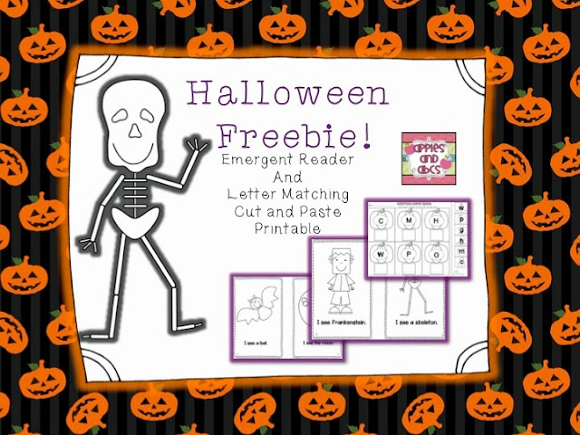 Freebielicious: Halloween Emergent Reader