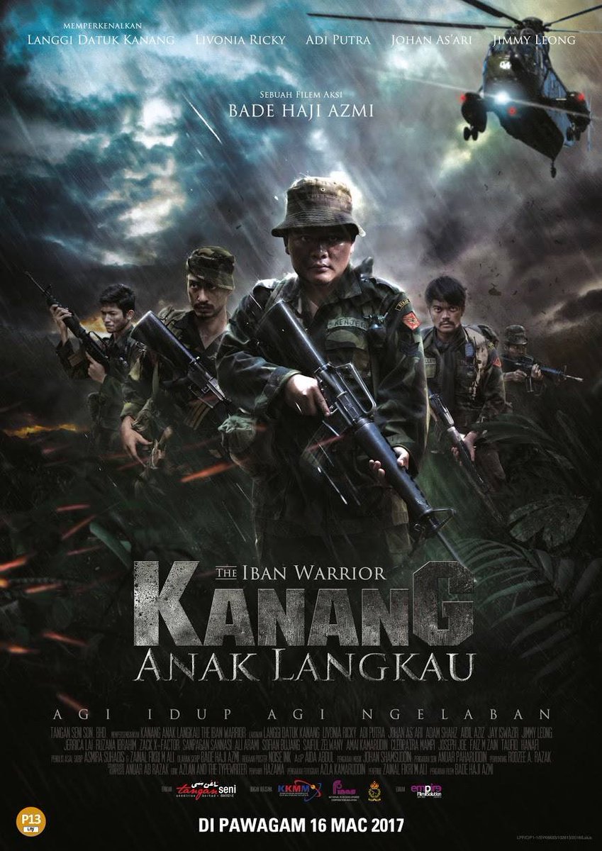 Filem Kanang Anak Langkau : The Iban Warrior [2017]