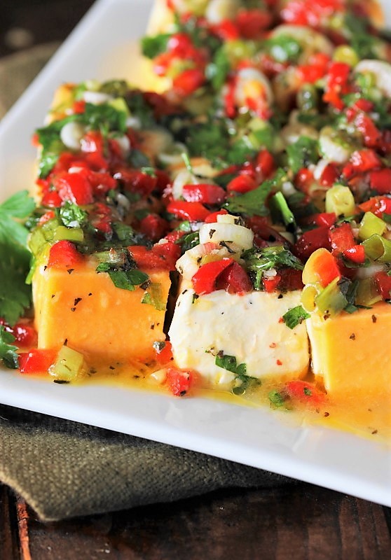 Marinated Cheese | The Kitchen is My Playground