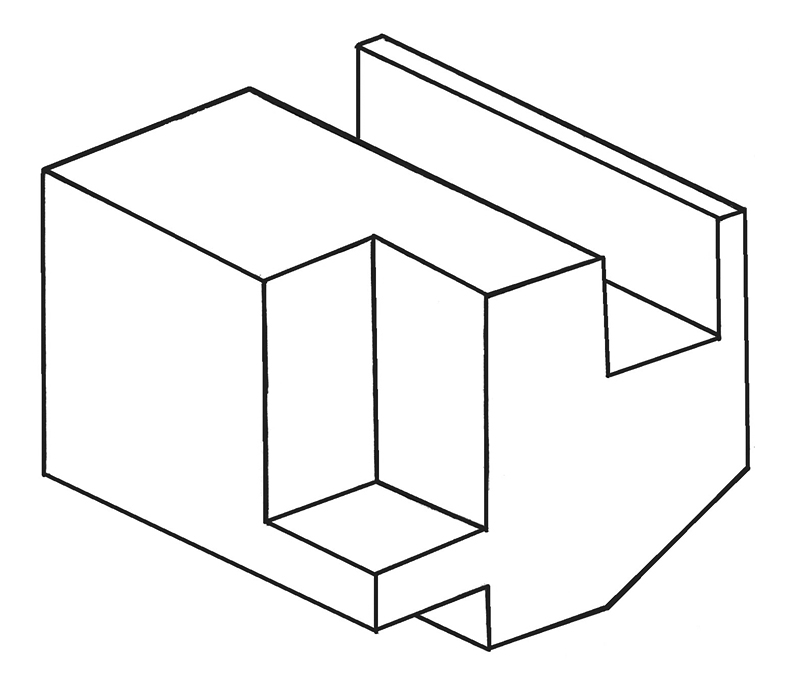 prácticas dibujo técnico: PERSPECTIVA AXONOMÉTRICA