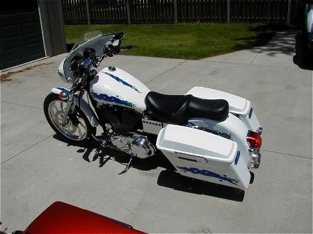 DUECILINDRI: Sportster Bagger