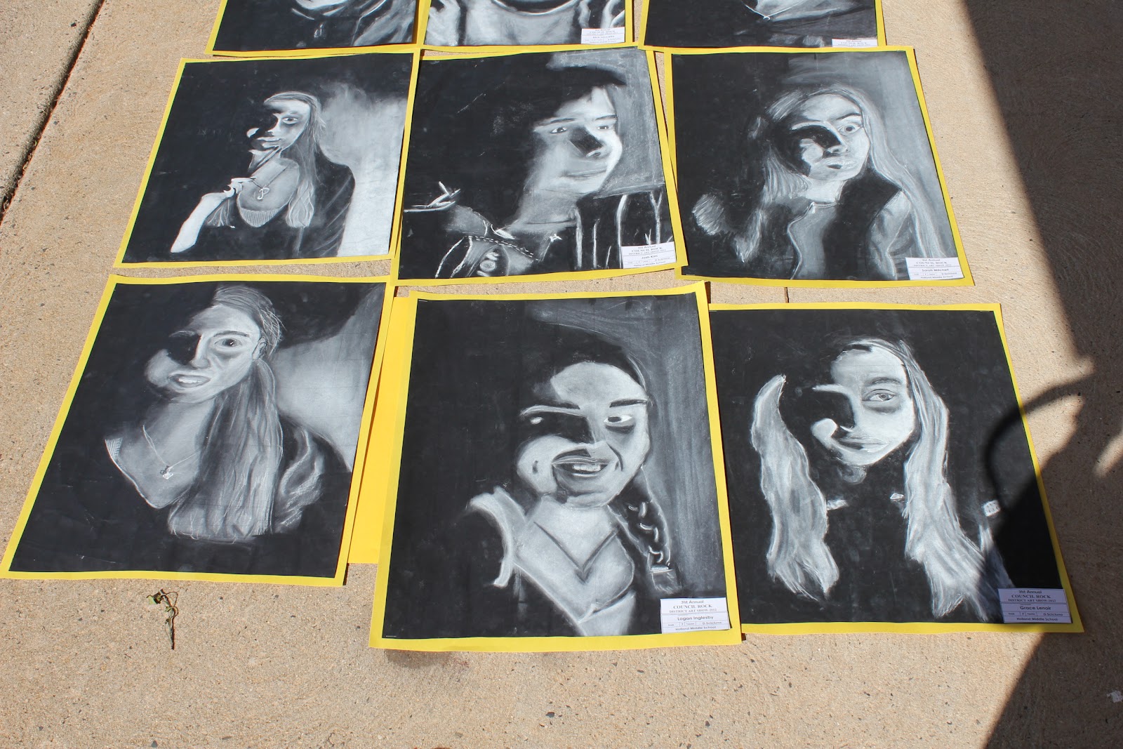 Art in the Classroom by Danielle Scicluna: 7th Grade: Reverse Self ...