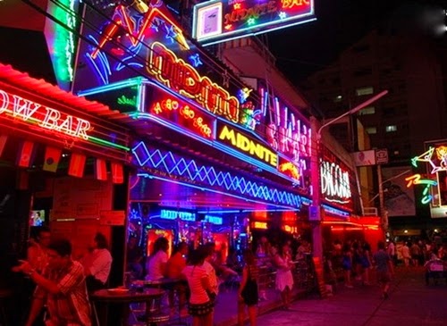 Thailand around the city: Patpong Street