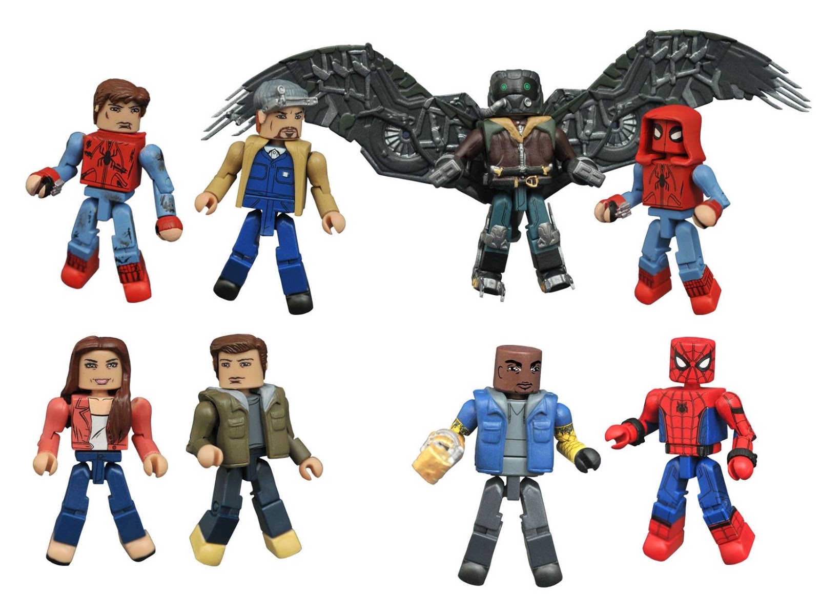 Marvel Minimates Series 46 Amazing Spider-Man Movie Spider-Man & Peter ...