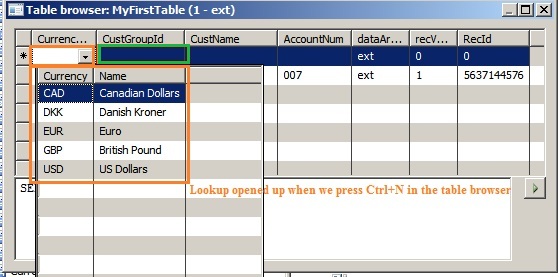 Microsoft Dynamics Ax: Creating a Dynamics AX Table and Table variables