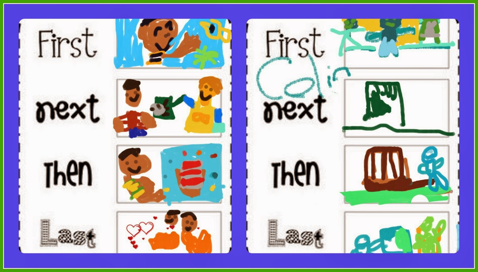 Making Waves in First Grade!: Retelling Stories