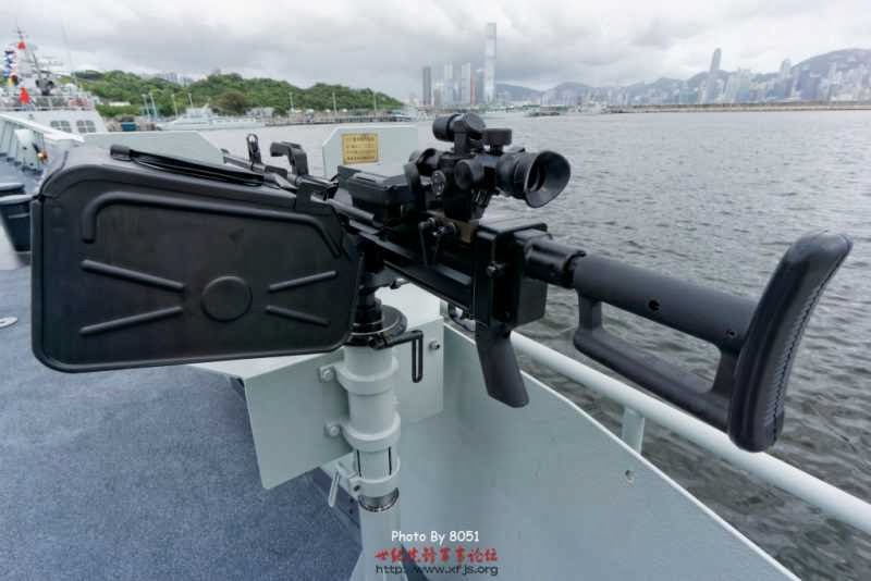 Images of the day Chinese navy show the 056 frigate installed two heavy ...