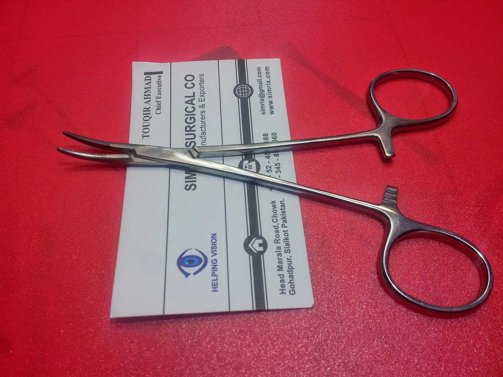 Ophthalmic Surgery Instruments ( SIMRIX ): Halsted Mosquito Forcep 5 ...