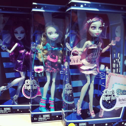 monster high: nuevos pack