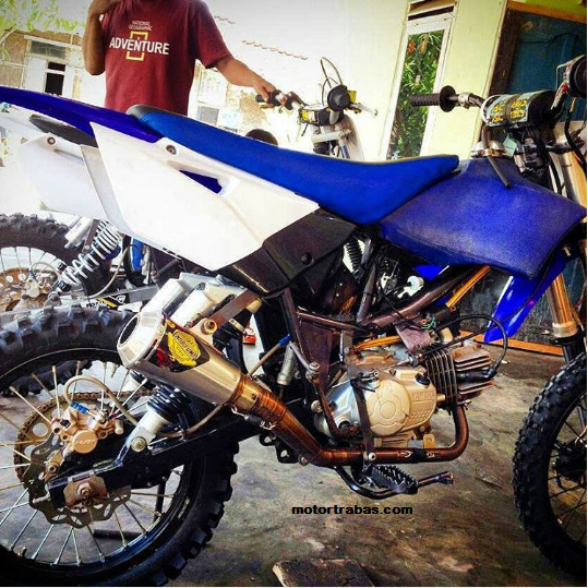 Kumpulan Gambar Rakitan Bebek Modif dan Bebek Standar Jupiter Z ...