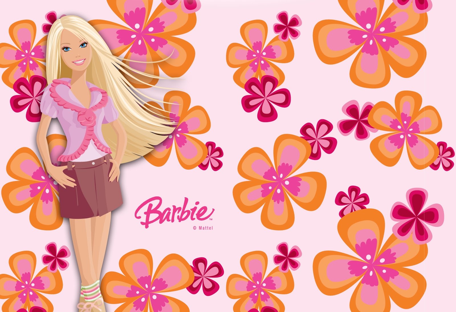 PAPEL DE PAREDE DA BARBIE | coisas pra ver