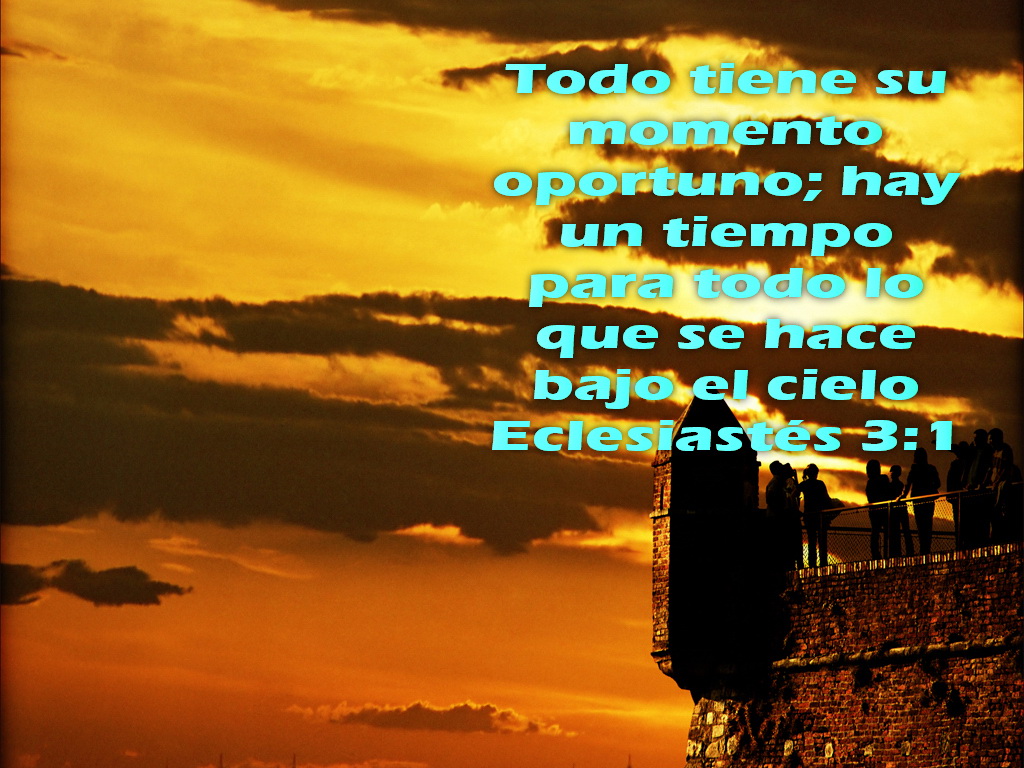 Biblia, paisajes y maravillas: Eclesiastés 3:1