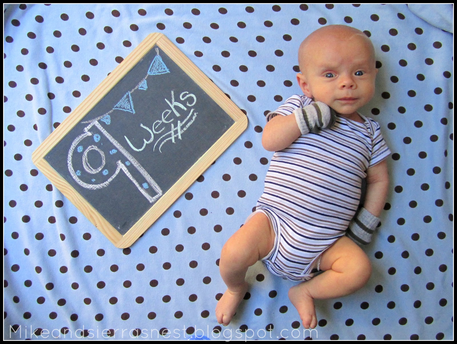 Us + Two: 9 Weeks Old