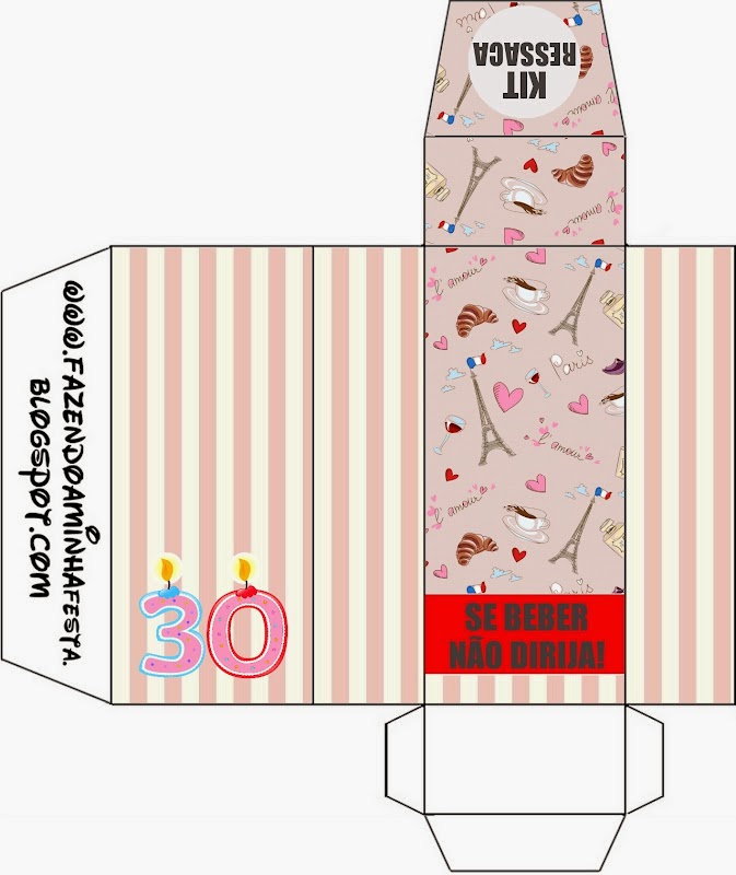 30th. Birthday: Free Printable Boxes. | Oh My Fiesta For Ladies!