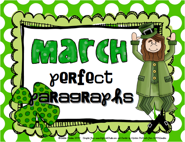 Sailing Through 1st Grade: March Super Sentences and Perfect Paragraphs