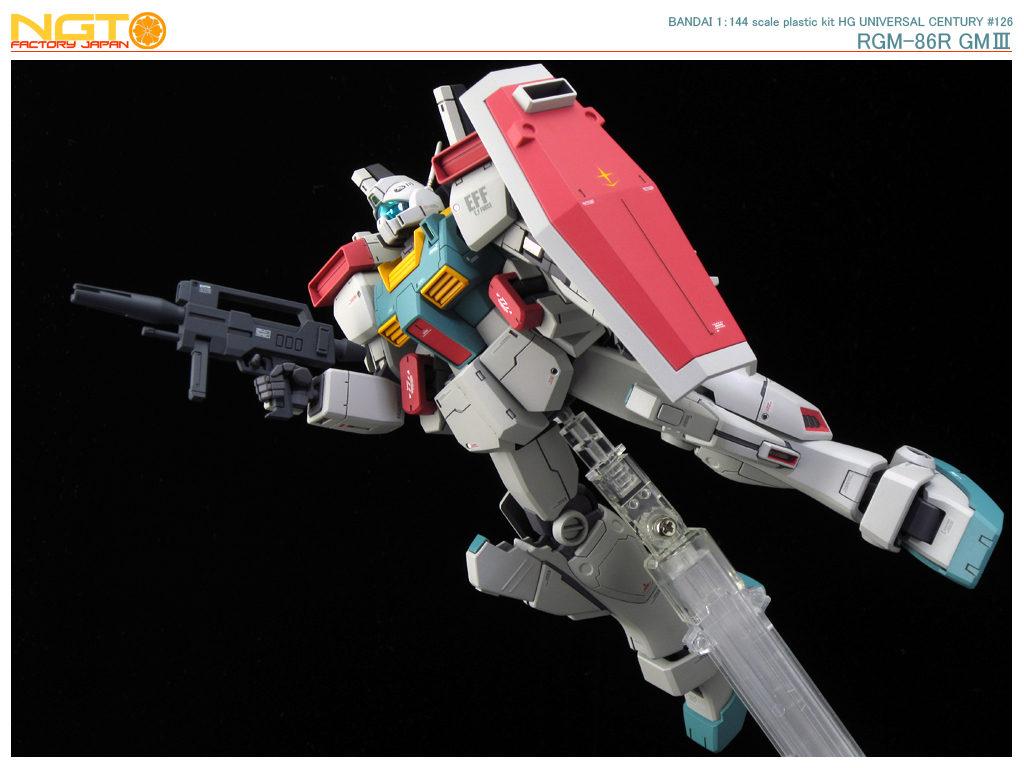 GUNDAM GUY: HG 1/144 RGM-86R GM III - Customized Build