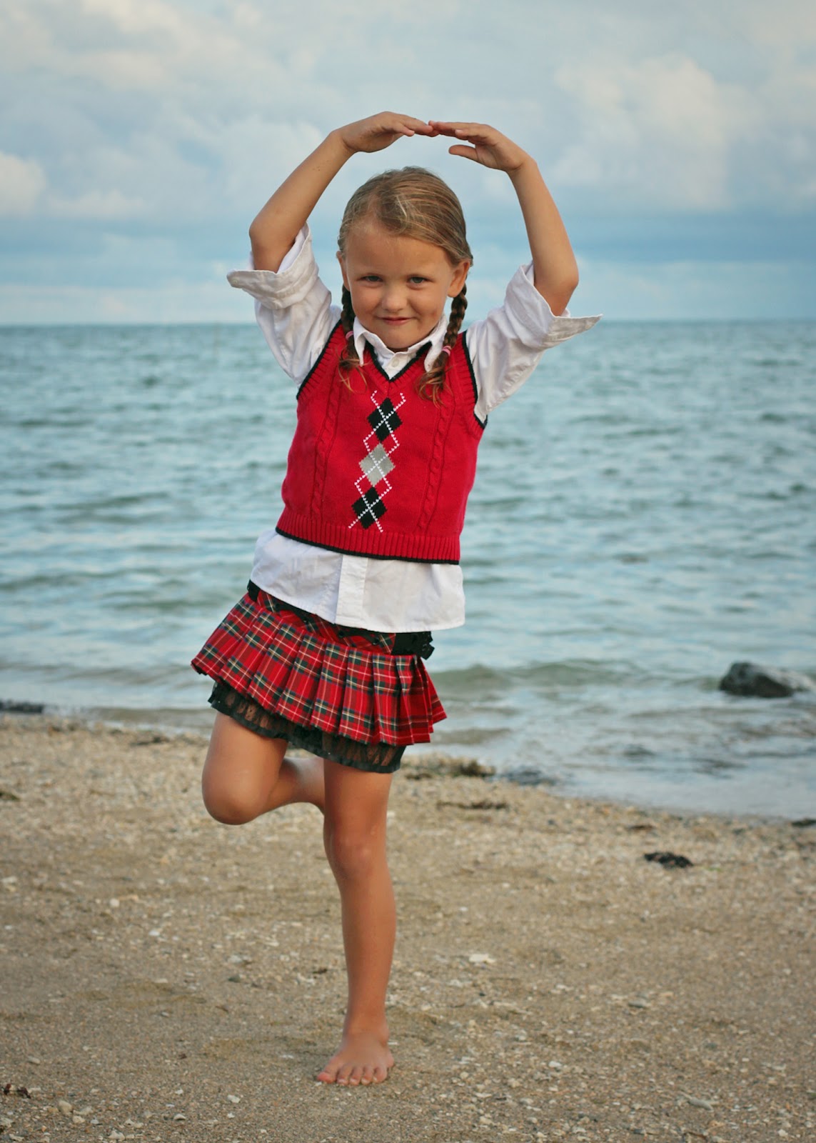 Enjoying Life With 4 Kids: Emma's Kindergarten Photos