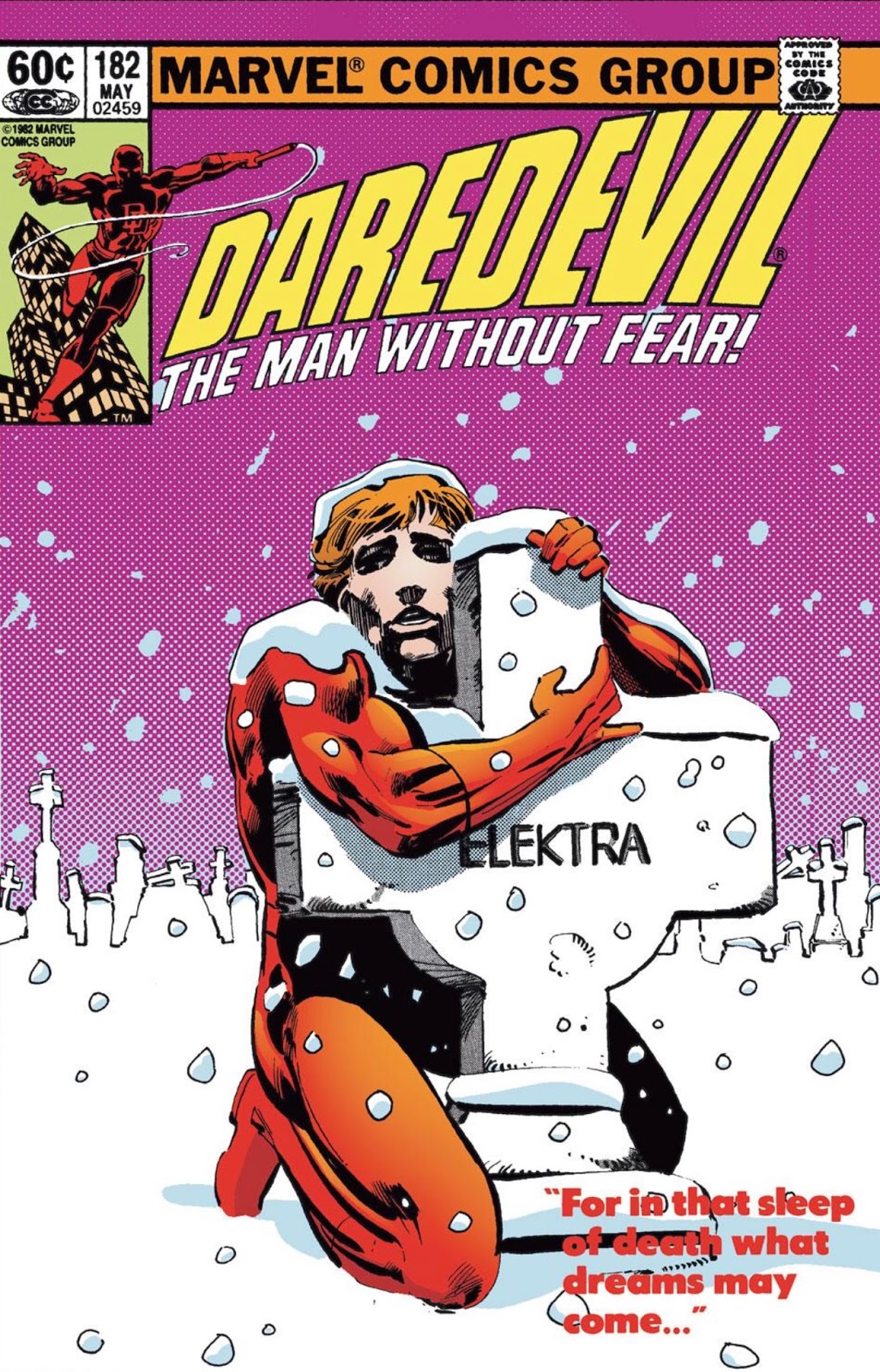 NOT A HOAX! NOT A DREAM!: DAREDEVIL #182