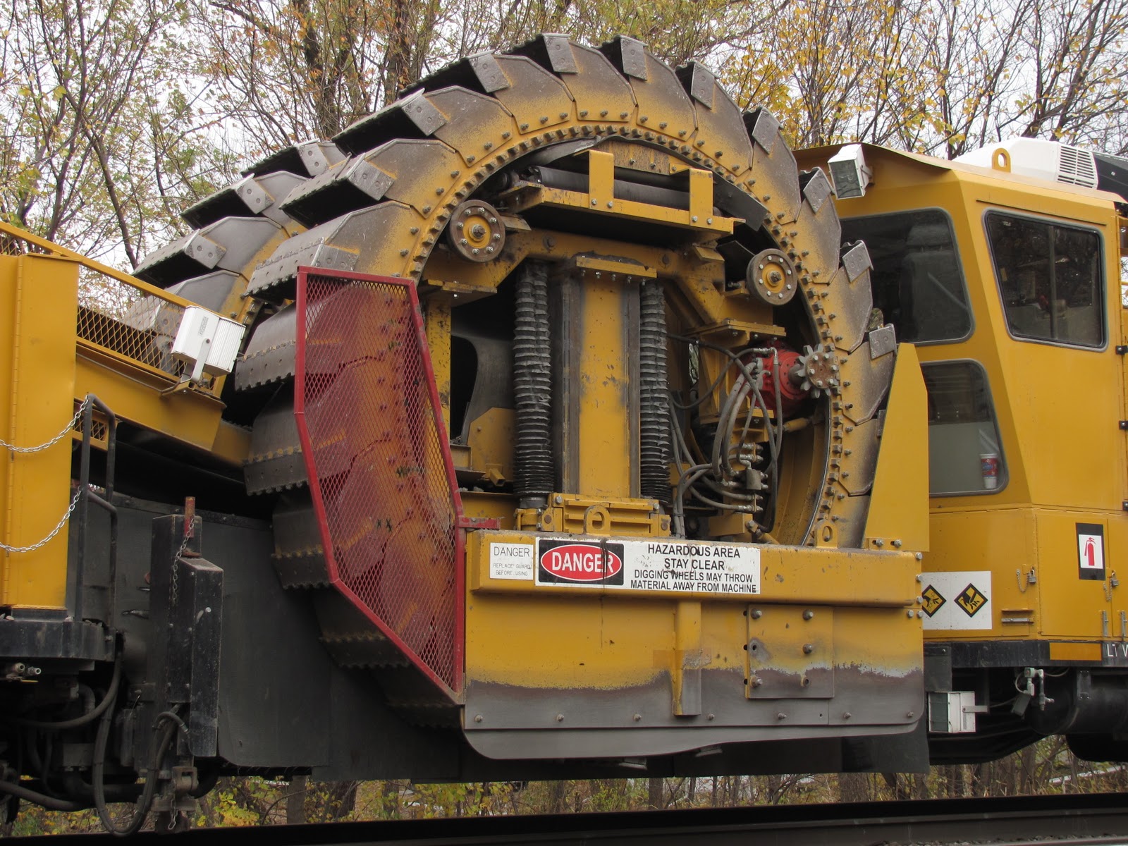 curving back: on the railroad bridge