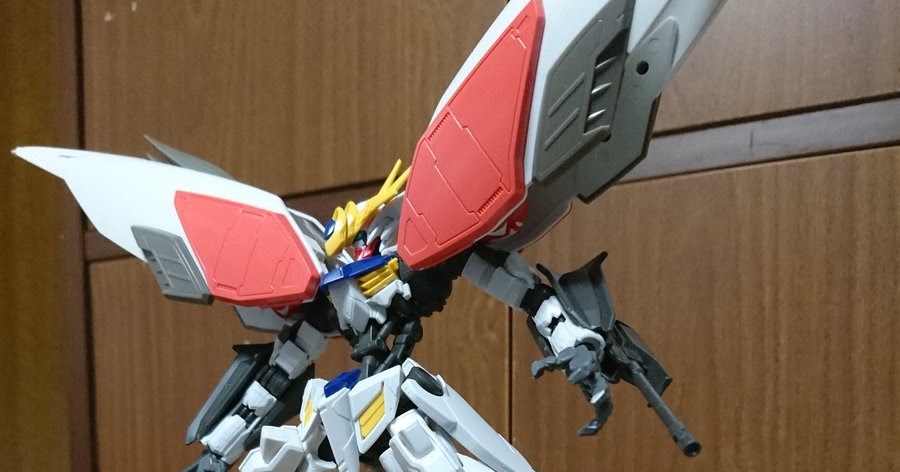 GUNDAM GUY: 1/144 Gundam Barbatos Lupus Armor Hashmal - Custom Build