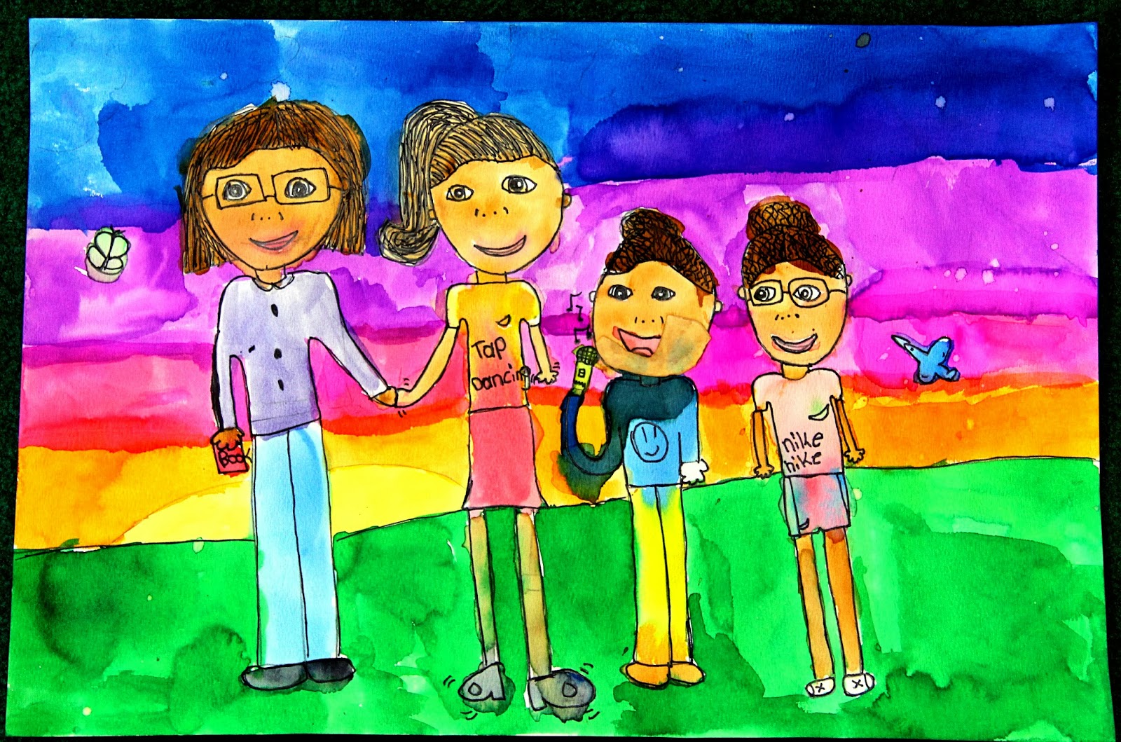 smART Class: Watercolor Family Paintings