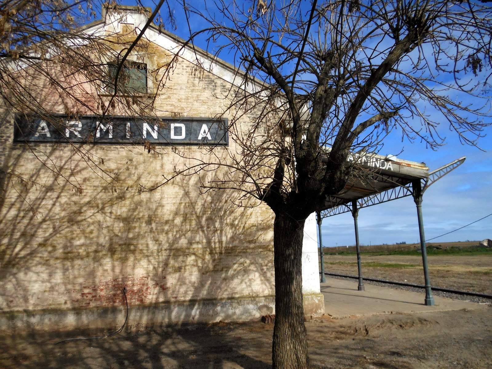 ARQUEOLOGÍA FERROVIARIA: Estación Arminda (FCRPB) y puente sobre el ...