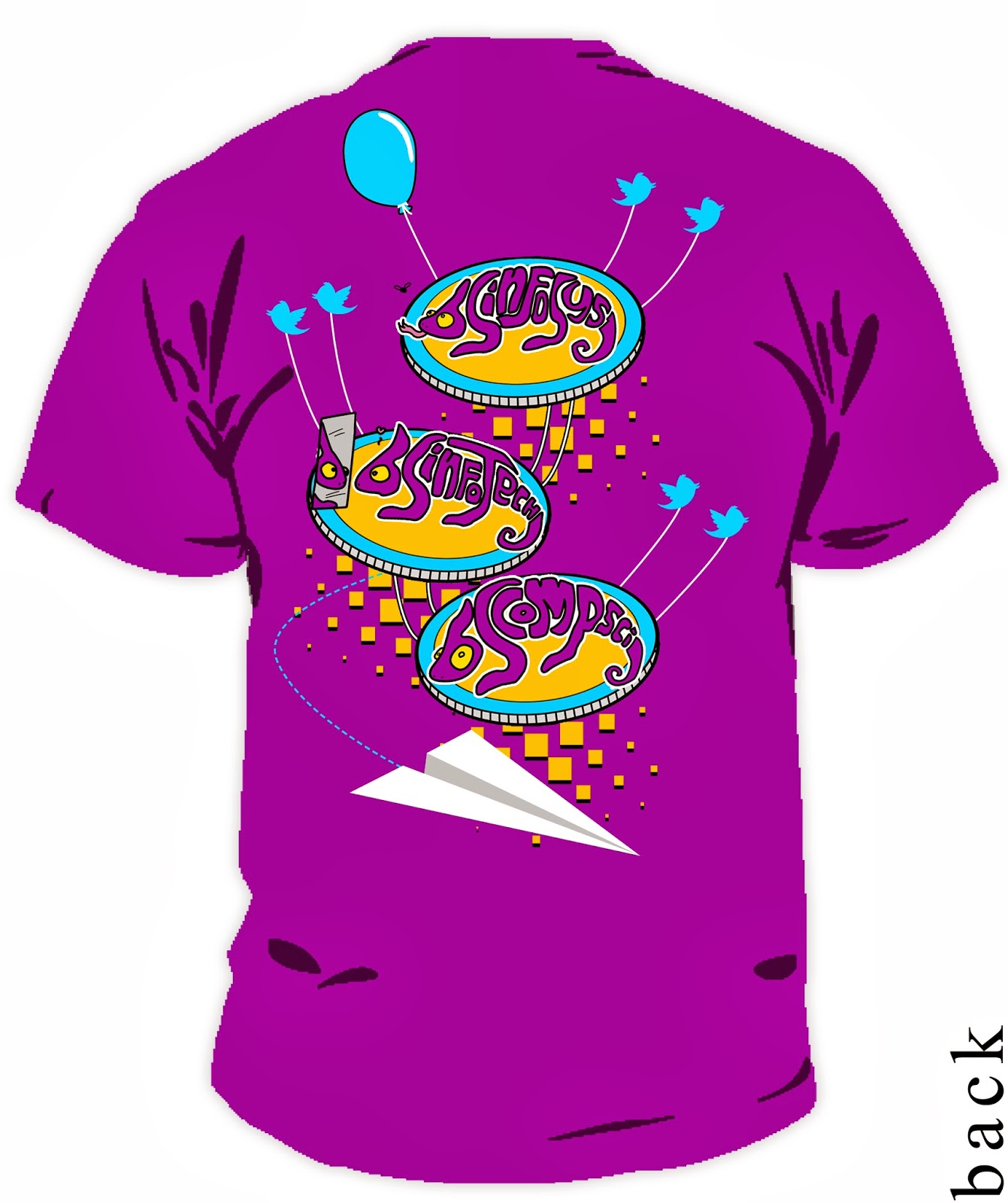 Computer Studies Shirt design Entry no. 1 SY 2012-13 | Disenyo ni Ogs