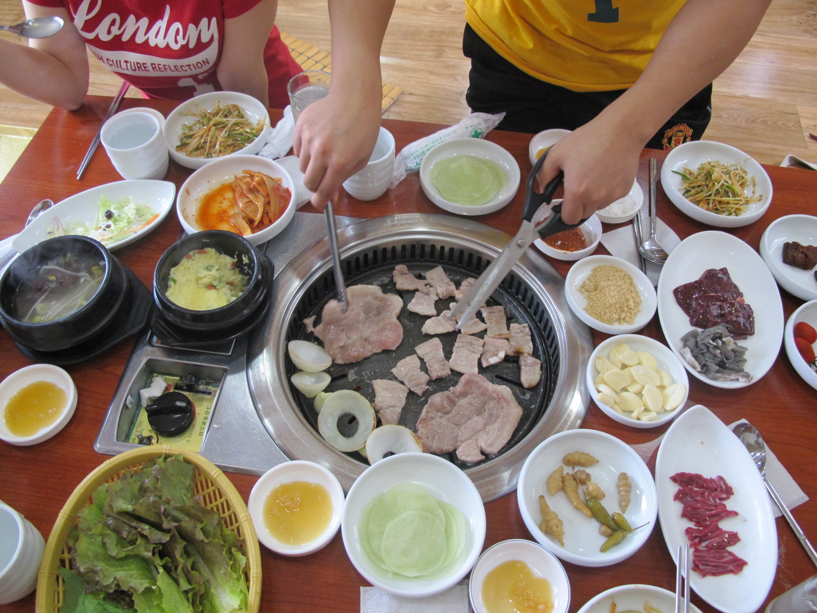 En Corea: Comida Coreana por fases
