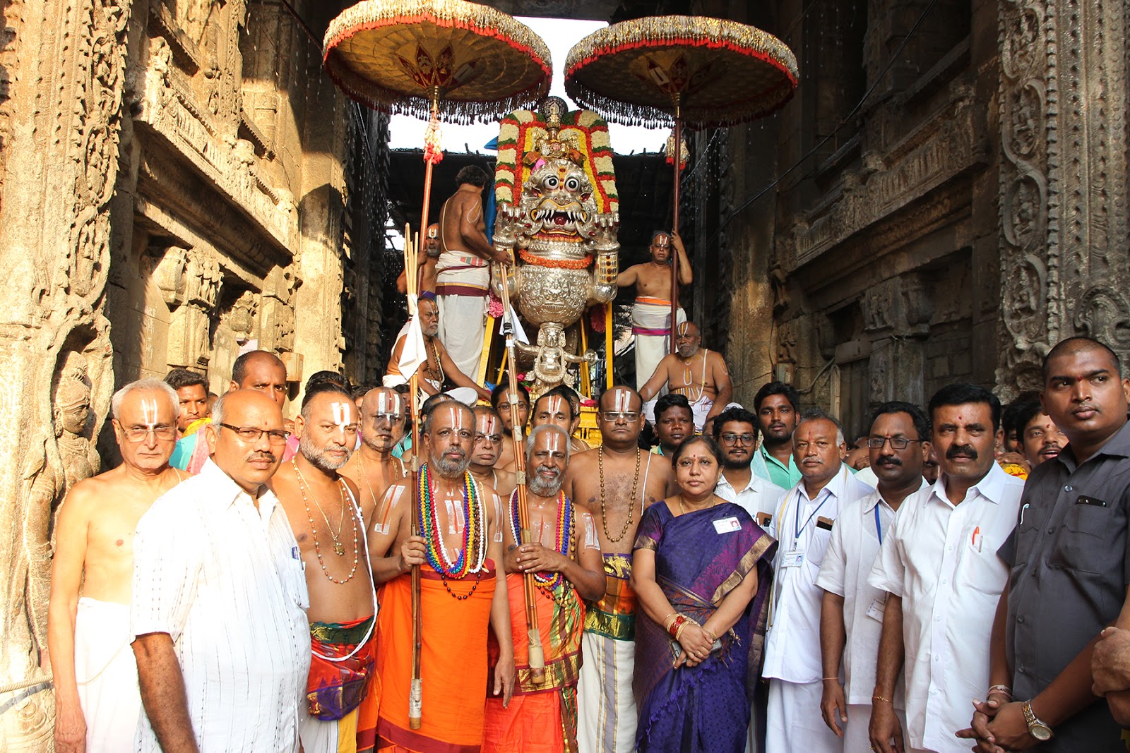 Simha Vahanam Depicts The Power of Lord - rspnetwork.in