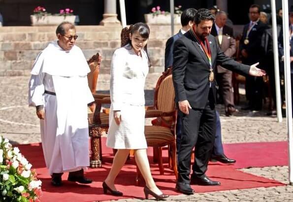 Japanese Princess Mako's official visit to Peru and Bolivia
