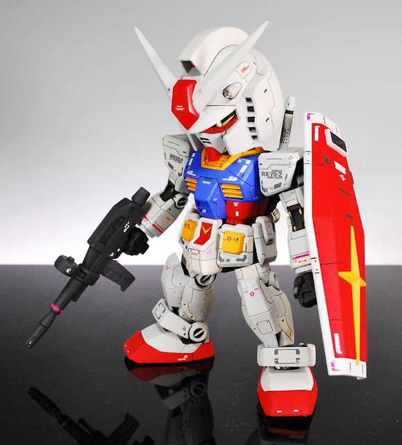 GUNDAM GUY: SD RX-78-2 Gundam - Custom Build