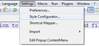 Add file (ctp, module, tpl) extension to Notepad++