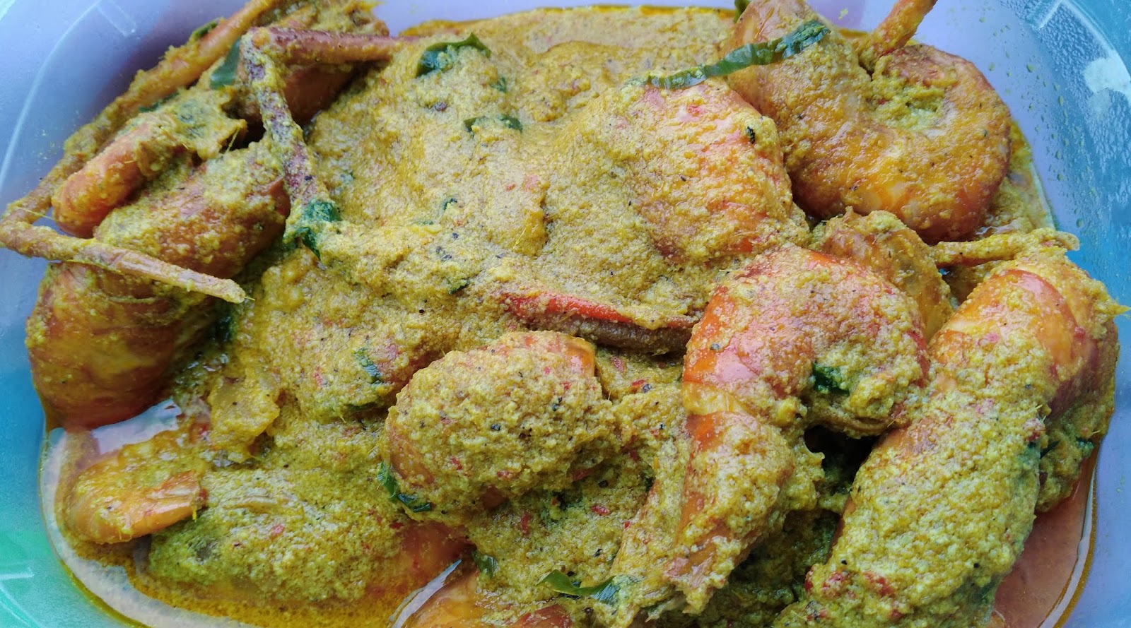 Rendang Udang Galah Simple dan Sedap - My Rainbow...