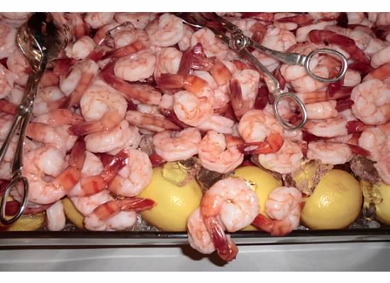 All the fresh Shrimp you can eat