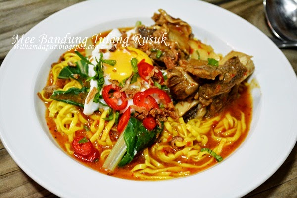 Ilham Dapur: Mee Bandung Tulang Rusuk & Homemade Mee Kuning