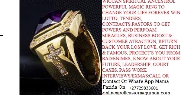 MAGIC RING and WALLET GIVE YOU MONEY EVERYDAY | SOMEDAY +27710482807 ...