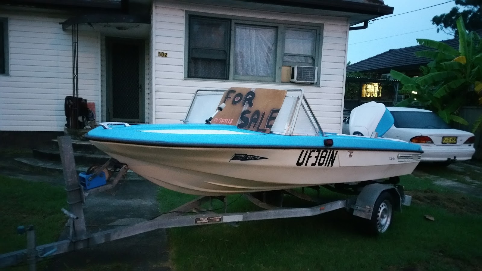 1968 PRIDE STARFIRE RUNABOUT