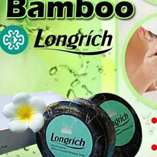 Bamboo Charcoal Whitening Soap/ Sabun Arang Bamboo Longrich Indonesia