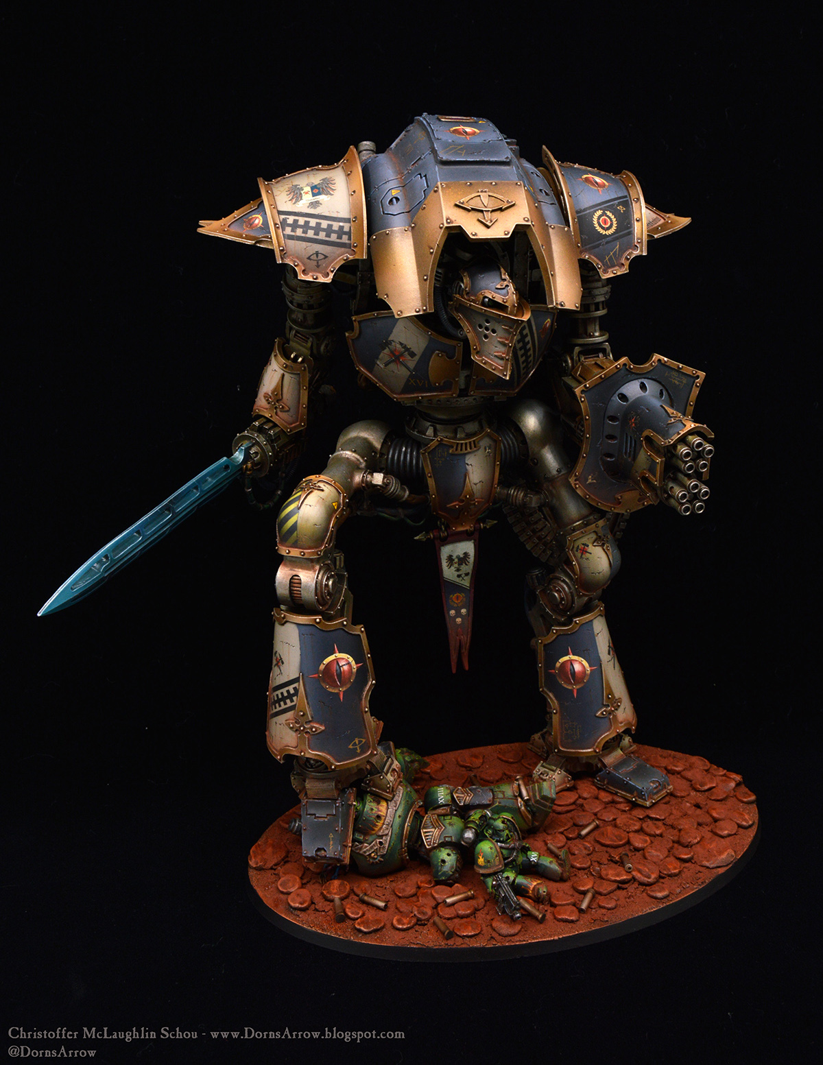Dorn's Arrow: Cerastus Knight-Castigator - House Makabius - Forgeworld
