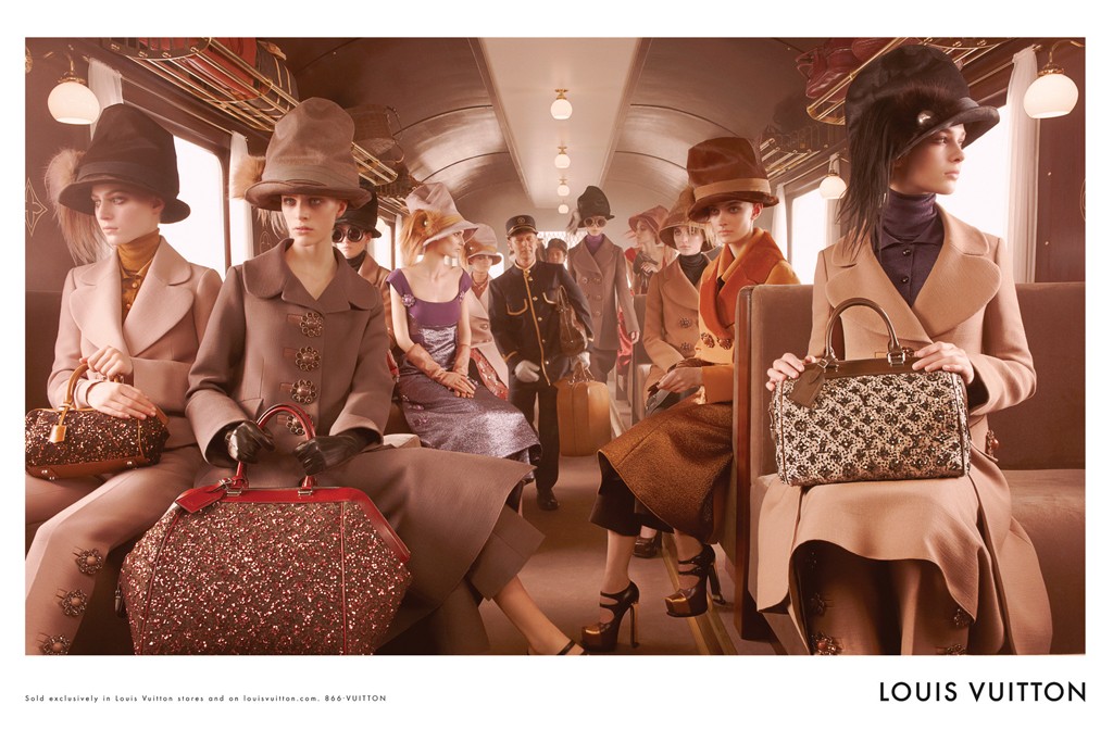Louis Vuitton Fall Winter 2012 2013 Ad Campaign |In LVoe with Louis Vuitton