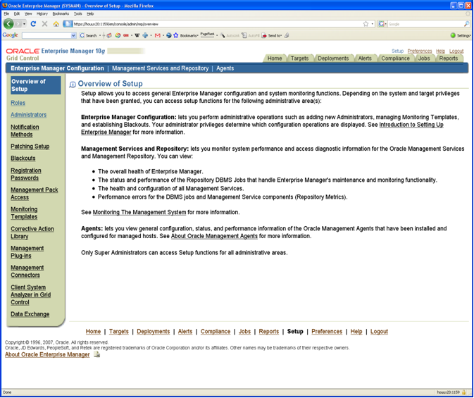 Rafi Oracle Dba And Apps Dba Blog Oracle Enterprise Manager Grid
